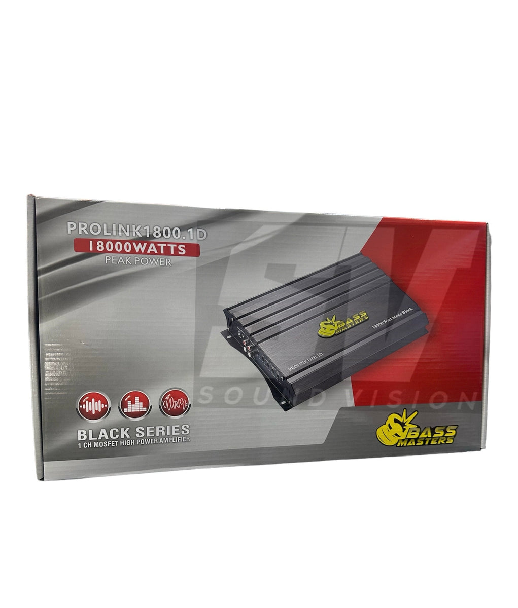 Bass masters 18000W Mono-Block FREE!! DELIVERY 🚚 – Sound Vision