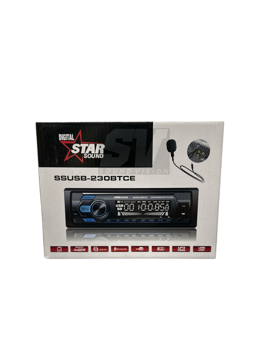 Starsound SSUSB-230BTCE Media Player – Sound Vision