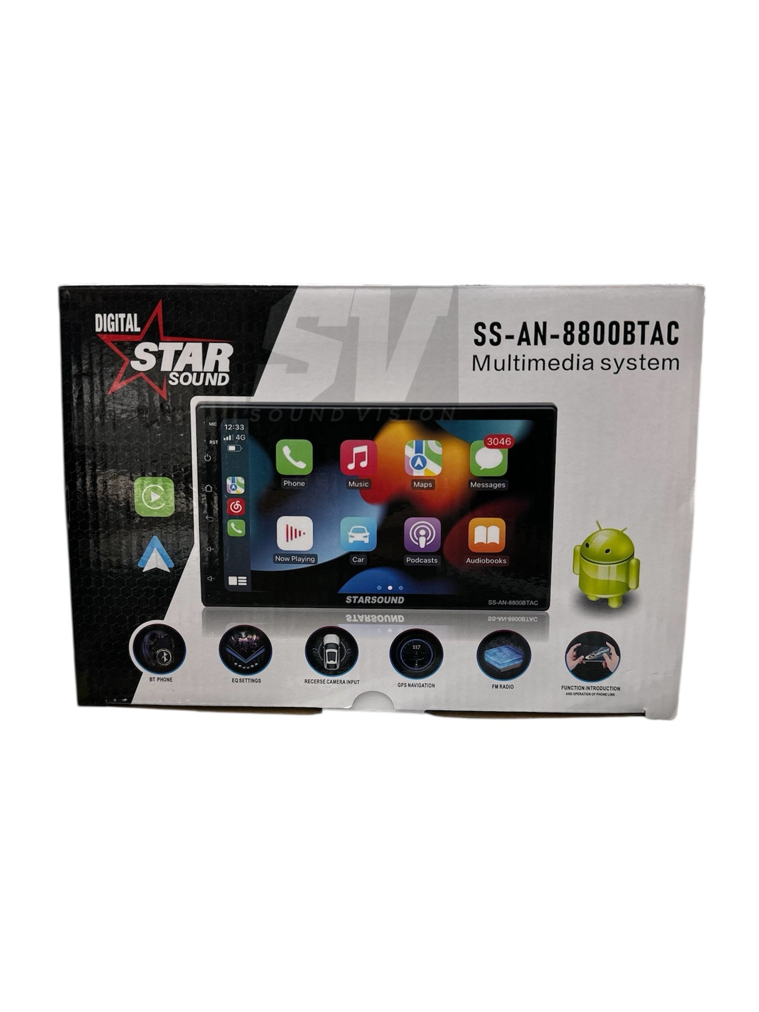 Starsound Multimedia System SS-AN-8800BTAC – Sound Vision