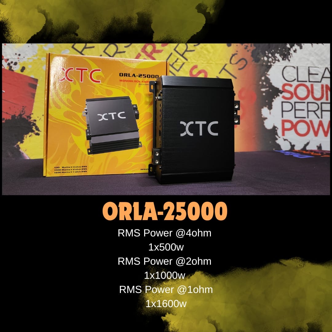 Xtc Orla-25000 Mini-block Amplifier – Sound Vision