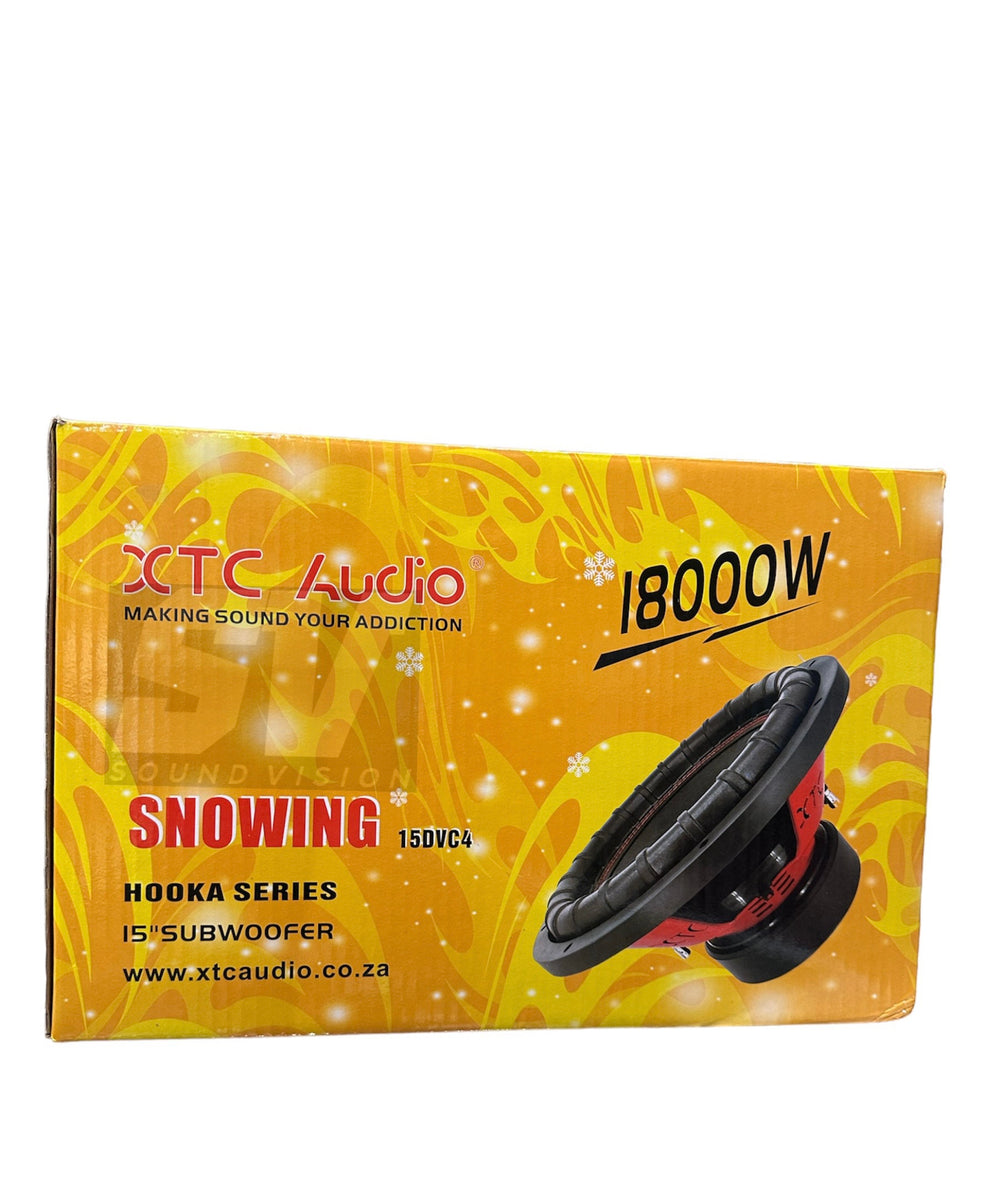 Xtc 15” Snowing Subwoofer 🔊 – Sound Vision