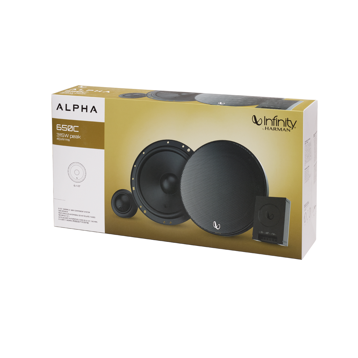 INFINITY ALPHA 650C COMPONENTS – Sound Vision